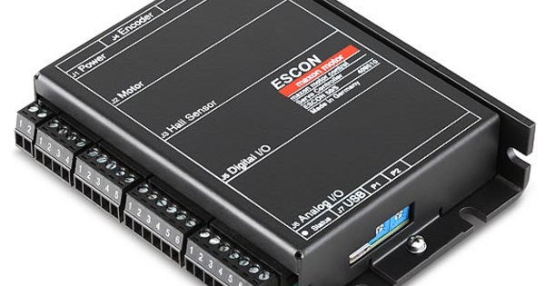 Maxon Motor erweitert ESCON-Reihe - Automation - Elektroniknet