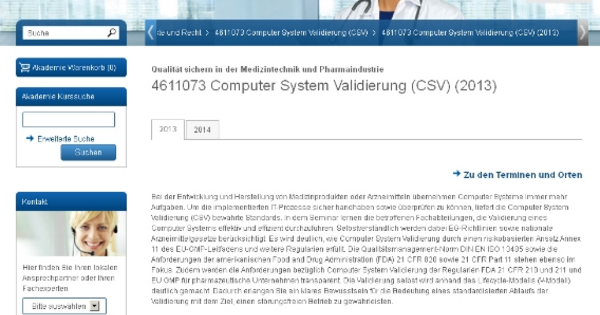 Computer-System-Validierung in der Medizintechnik - MedTech-Komponenten ...