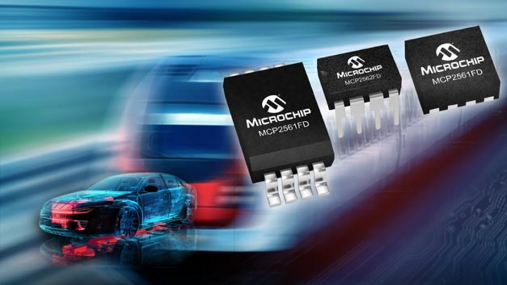 Microchip: CAN FD-Transceiver MCP2561FD und 2FD für raue Bedingungen - Automotive - Elektroniknet