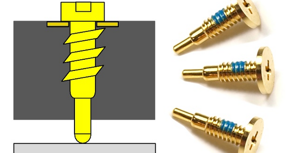 Federkontakte mit Schraubgewinde - Verbindungstechnik - Elektroniknet