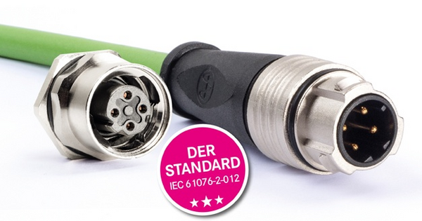 M12 Push-Pull-Steckverbinder jetzt internationaler Standard - Verbindungstechnik - Elektroniknet