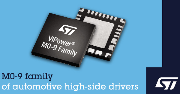 Intelligente High-Side-Treiber von STMicroelectronics - Automotive - Elektroniknet