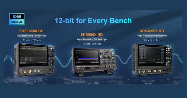 Three new 12 Bit Oscilloscope series - International - Elektroniknet