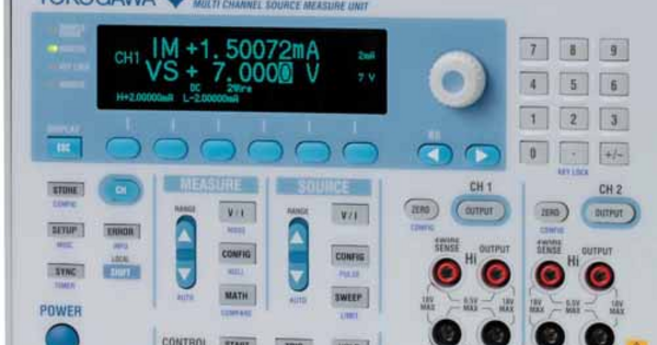 Vielkanal-Quelle/Senke mit präziser Spannungs-/Strom-Messung - Messen ...